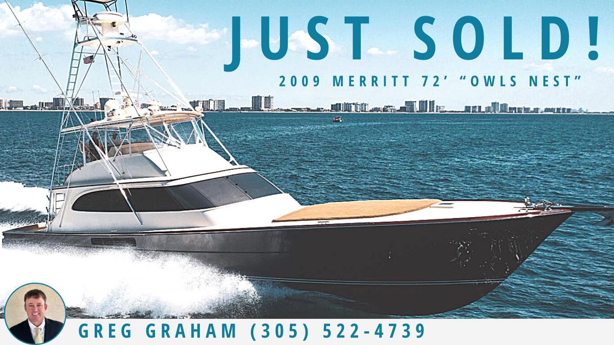 Merritt 72 Sportfish OWLS NEST Sold By United Yacht Sales | United ...